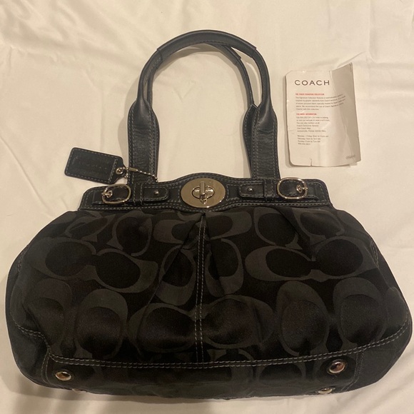 Coach | Bags | Vintageauthentic Signature Cc Coach Bag | Poshmark